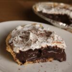 Easy & Quick Chocolate Pudding Pie Recipe - Farah's Recipes